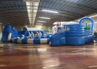 China Customized White Funny Large Inflatable Water Park Equipment For Kids / Adults for sale