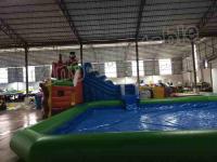 China Amusement Park Slide Durable Inflatable Water Fun Special For Kids / Adults for sale