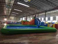 China Amusement Park Slide Durable Inflatable Water Fun Special For Kids / Adults for sale