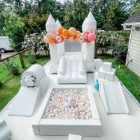 China Bounce House Kids Inflatable Bounce House Jumping Castle For Kids Pastel Bounce House Inflatable Wedding Bouncer for sale