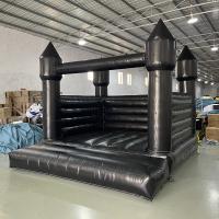 China Black Bounce House Kids Inflatable Bounce House Jumping Castle For Kids Pastel Bounce House Inflatable Wedding Bouncer for sale