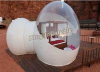 China Commercial Outdoor Inflatable Bubble Transparent Tent For Camping Or Decoration for sale