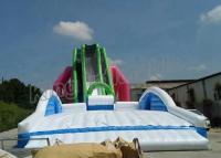 China Custom Exciting Flying Water Slide Inflatable PVC With Blower for sale