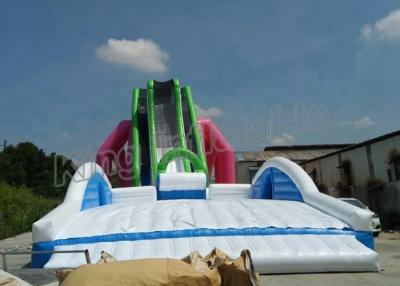 China Custom Exciting Flying Water Slide Inflatable PVC With Blower for sale