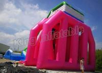 China Custom Exciting Flying Water Slide Inflatable PVC With Blower for sale