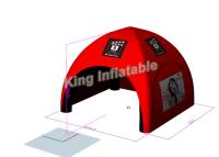 China Red PVC Tarpauline Inflatable Event Tent Igloo For Exhibition , Inflatable Marquee for sale