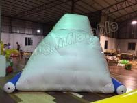China PVC Tarpaulin Giant White Inflatable Water Toy / Inflatable Iceberg For Water Park for sale