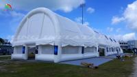 China White Inflatable Tent Portable Outdoor Inflatable Disco Nightclub Tent For Events for sale