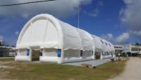 China White Inflatable Tent Portable Outdoor Inflatable Disco Nightclub Tent For Events for sale
