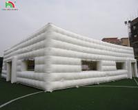 China Customized White Inflatable Tent Outdoor Movable Nightclub Portable Inflatable Party Tent For Events for sale