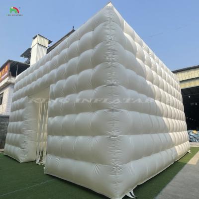 China Outdoor White Inflatable Wedding Tent Inflatable Nightclub Event Tent for sale