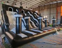 China Inflatable Bounce House With Ball Pit And Slide Moonwalk Bouncy House Bouncers for sale