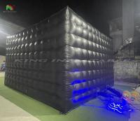 China Commercial Night Club Tent Portable Black Inflatable Nightclub Events Tent For Party Rental for sale