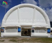 China Inflatable Party Tent Large Outdoor Cube Wedding Party Camping Inflatable Event Tent For Outdoor Events for sale