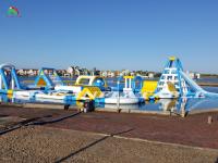 China Inflatable Water Park Inflatable Water Games Floating Park Amusement Equipment For Events for sale