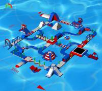 China Inflatable Aqua Park Water Park Aquapark Floating Obstacle Inflatable Water Park Equipment for sale