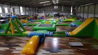 China Waterpark Large Inflatable Water Park Equipment Floating Customized Inflatable Aqua Park for sale