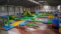 China Waterpark Large Inflatable Water Park Equipment Floating Customized Inflatable Aqua Park for sale