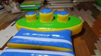 China Waterpark Large Inflatable Water Park Equipment Floating Customized Inflatable Aqua Park for sale