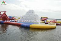 China Sea Large Inflatable Floating Water Park Game Floating Island Equipment for sale