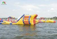 China Sea Large Inflatable Floating Water Park Game Floating Island Equipment for sale