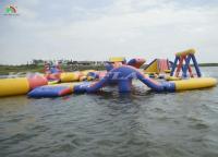China Sea Large Inflatable Floating Water Park Game Floating Island Equipment for sale