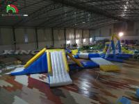 China Inflatable Water Park Floating Game Floating Island Equipment for sale
