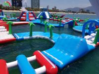 China Inflatable Water Park Amusement Aqua Park Inflatable Floating Airtight Water Park for sale