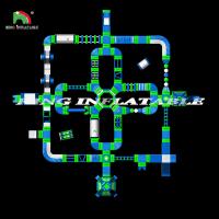 China Inflatable Water Park Sea Aqua Park Floating Water Playground for sale