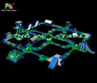 China Inflatable Water Park Sea Aqua Park Floating Water Playground for sale