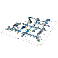 China Outdoor Inflatable Floating Water Park Games Inflatable Sea Waterpark for sale