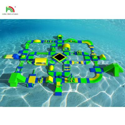China Inflatable Floating Aqua Park  Inflatable Water Games Amusement Equipment For Events for sale