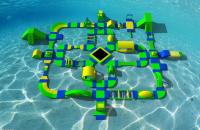 China Inflatable Floating Aqua Park  Inflatable Water Games Amusement Equipment For Events for sale