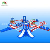 China Custom Inflatable Aqua Park Commercial Inflatable Floating Water Park With Water Slide For Party Rental for sale