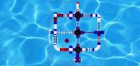 China Water Park Inflatable Water Park Aqua Water Parks for sale