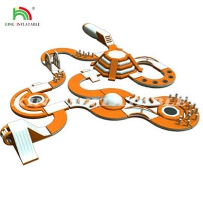 China Inflatable Floating Sea Water Park Outdoor Water Play Equipment Sea Large Water Park for sale