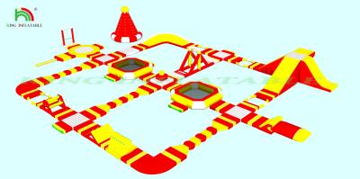 China Outdoor Inflatable Water Play Equipment Sea Large Floating Water Park for sale