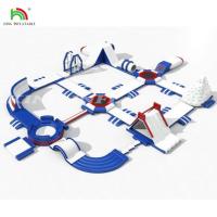China Customized Waterpark Large Inflatable Water Park Equipment Floating Inflatable Aqua Park for sale