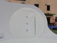 China Inflatable Bubble Tent House Outdoor Giant Transparent Inflatable Crystal Dome Bubble Tent Heated for sale