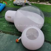 China Inflatable Bubble Tent House Outdoor Giant Transparent Inflatable Crystal Dome Bubble Tent Heated for sale