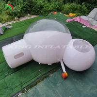 China Inflatable Bubble Tent House Outdoor Giant Transparent Inflatable Crystal Dome Bubble Tent Heated for sale