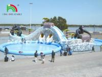 China Inflatable Pool Water Park Swimming Ball Toys Pools Inflatable Water Slide For Kids And Adults for sale