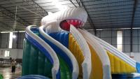 China Inflatable Large Pool Water Park Inflatable Water Park With Swimming Pool Slide for sale