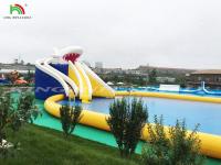 China Water Park Design Build Inflatable Water Theme Park Rental Water Play Equipment for sale