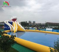 China Water Park Design Build Inflatable Water Theme Park Rental Water Play Equipment for sale