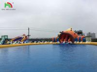 China Water Park Design Build Inflatable Water Theme Park Rental Water Play Equipment for sale