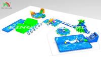China Commercial Outdoor Pool Inflatable Water Park Game With Water Purification System Inflatable Aqua Water Park for sale