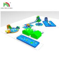 China Commercial Outdoor Pool Inflatable Water Park Game With Water Purification System Inflatable Aqua Water Park for sale
