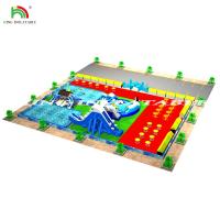 China Commercial Floating Inflatable Water Park Customized Color for sale
