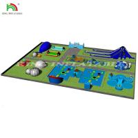 China Inflatable Water Park With Swimming Pool Inflatable Water Park For Kids And Adult for sale